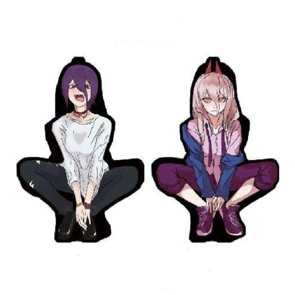 Art | Chainsaw Man Reze And Power Decal | Poshmark